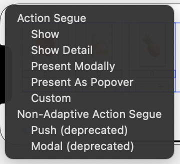 ViewController을 navigation으로 띄우는 방식: push와 show